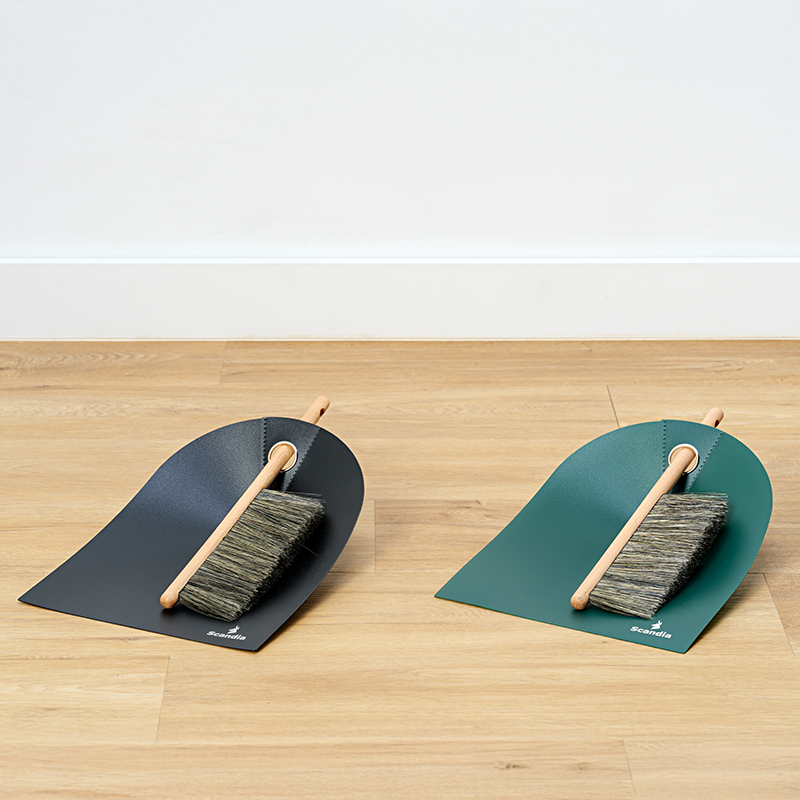 Nordic Flexible Ash Pan and Brush Set – Scandia Group Pty Ltd